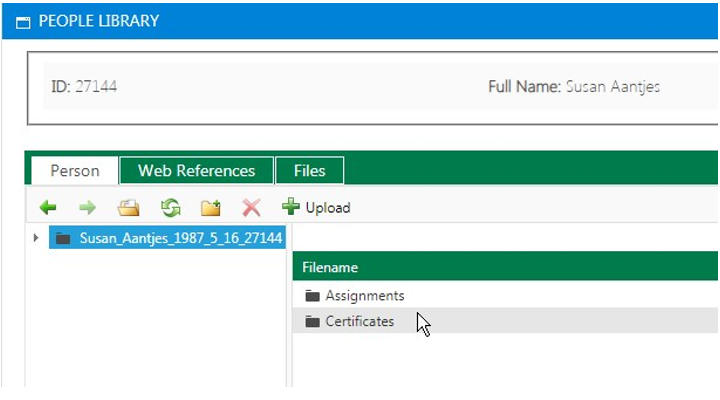 How to upload a Certificate to a Student’s Library – LaDIS Help